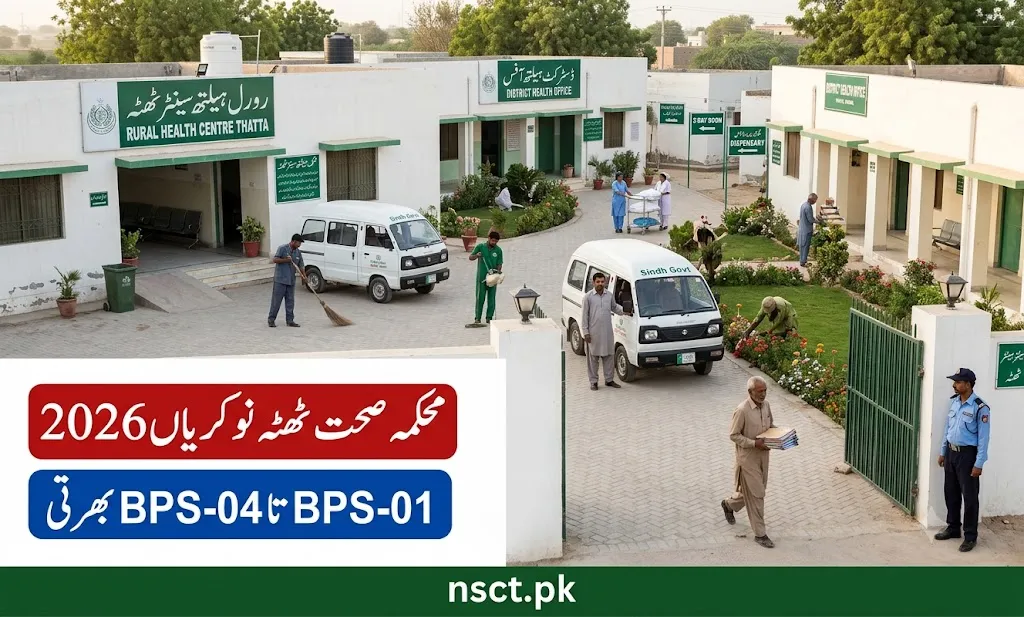 District Health Office Thatta Jobs 2026 | Application Process ...